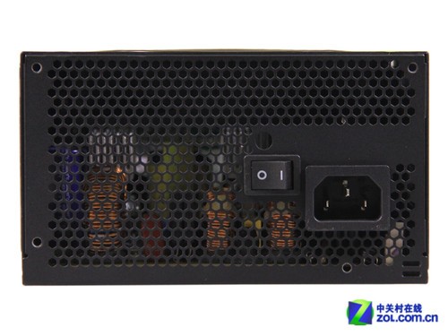 黑色简约的外观设计_康舒 魔王600_机箱电源评测-中关村在线