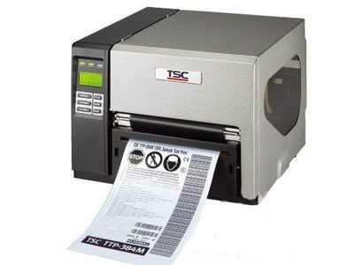 TSC台半 TTP-384M 工业级条码打印机宽幅不干胶标签机A4纸宽度打印21.9厘米-ZOL经销商