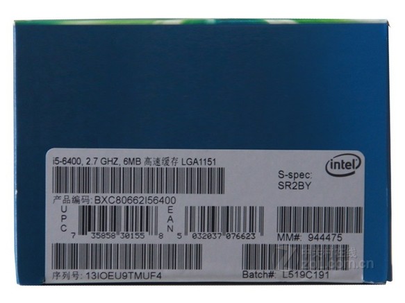 【Intel 酷睿i5 6400】报价_参数_图片_论坛_Intel 酷睿i5 6400 CPU报价-ZOL中关村在线