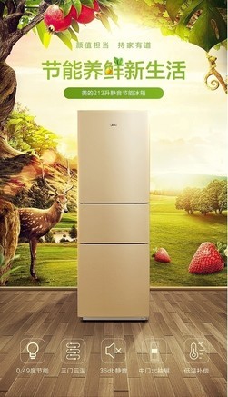 【美的BCD-213TM E】报价_参数_图片_论坛_Midea 美的213升,美的节能静音,美的家用三门美的冰箱报价-ZOL中关村在线