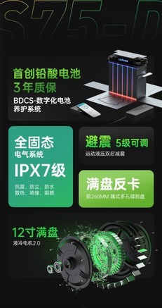 【绿源S75-D】报价_参数_图片_论坛_LUYUAN S75绿源电动车报价-ZOL中关村在线