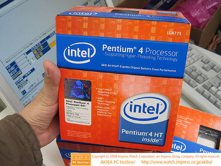 最低1670元 首批65nm奔腾4 CPU上市_CPU_CPUCPU新闻-中关村在线