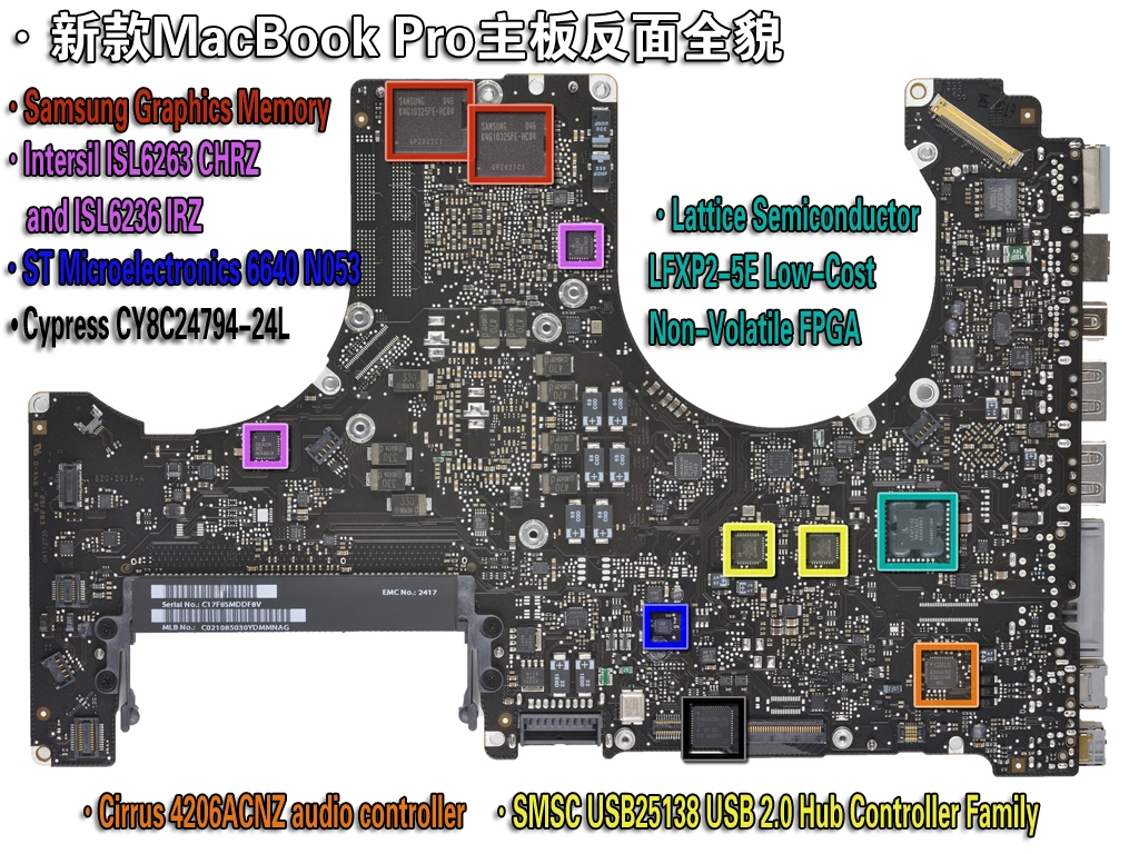 【图】内部结构揭秘 新款MacBook Pro全程拆解 第13页-ZOL笔记本