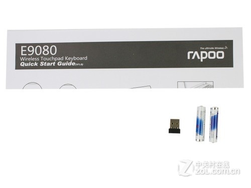 雷柏刀锋再增新锐 E9080触控键盘评测_雷柏 E9080超薄键盘_键鼠评测-中关村在线
