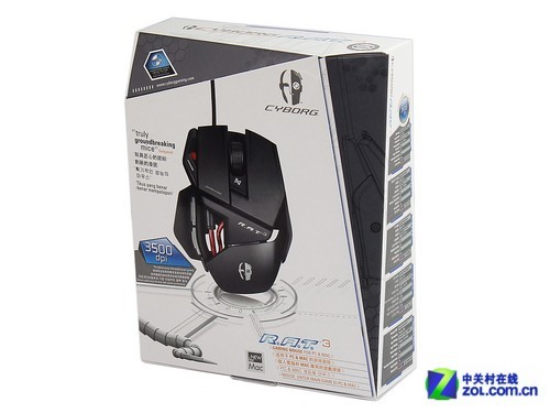 赛钛客经典重生 RAT3鼠标升级版评测_Mad Catz R.A.T.3激光游戏鼠标_键鼠评测-中关村在线