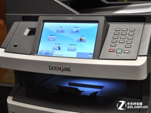 利盟X463de提高办公文印效率_复印机_办公打印导购-中关村在线