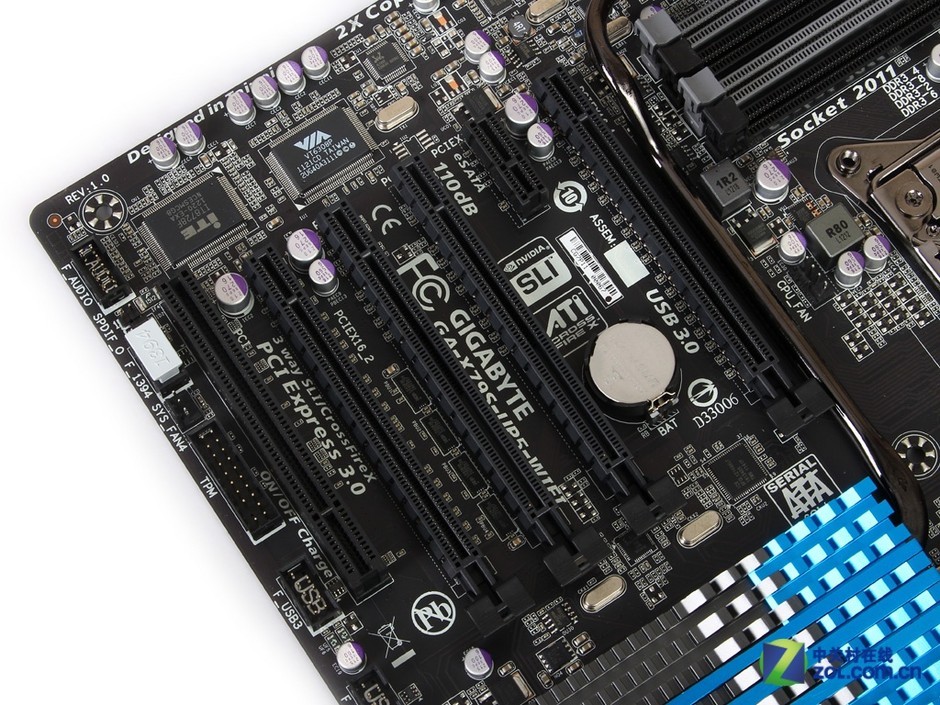 支持SAS接口 技嘉另类X79主板高清图赏-第14页-主板-ZOL中关村在线